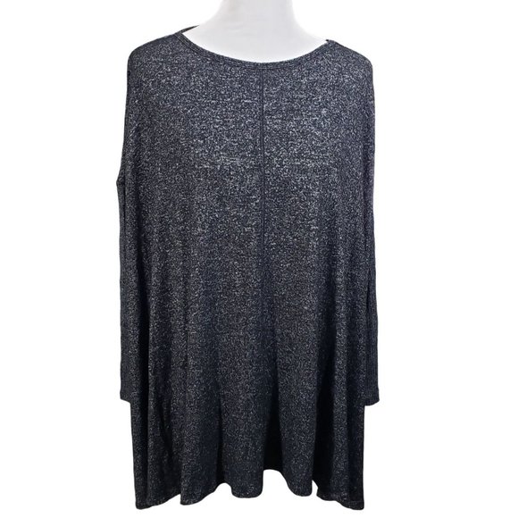 Livi Active | Tops | Livi Active Black Asymmetrical Long Sleeve Tshirt ...